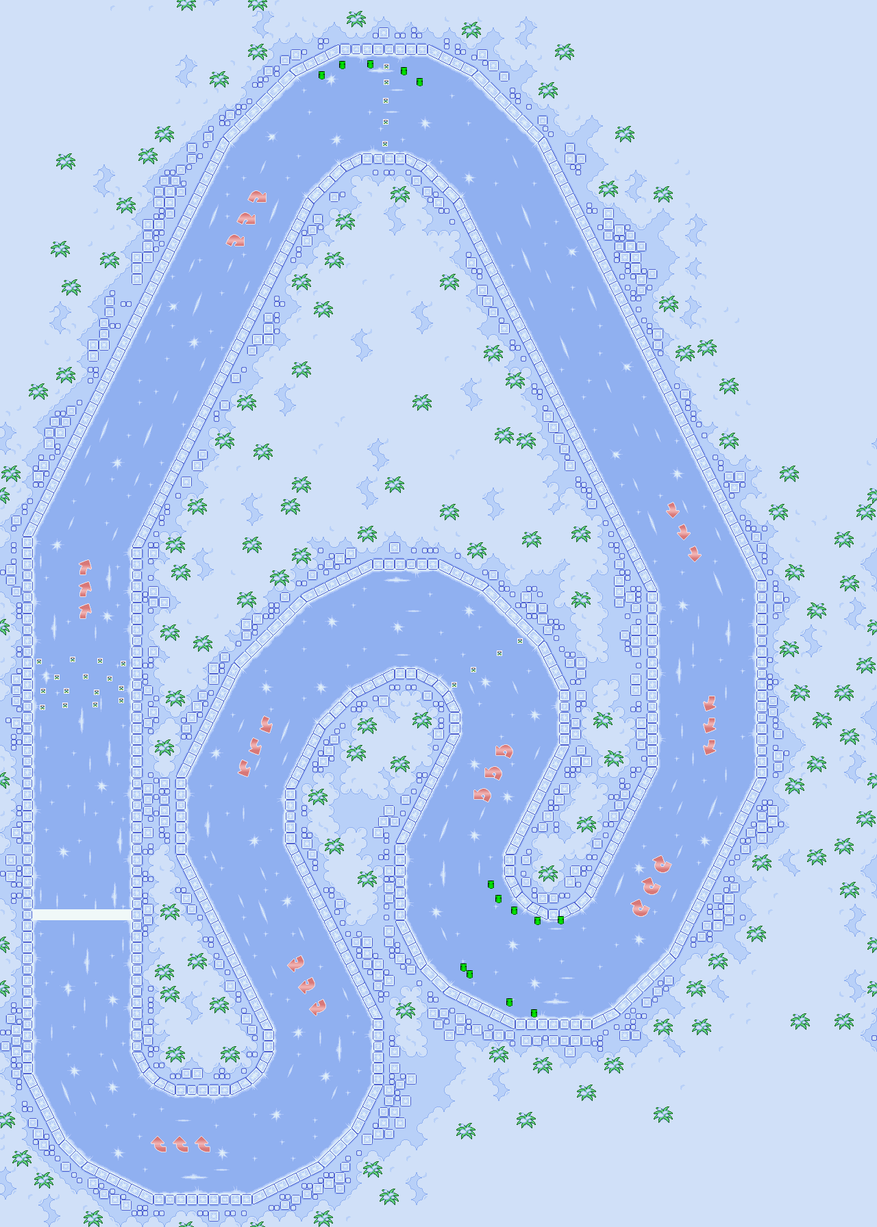 Snow Speedway - Mario Kart PC