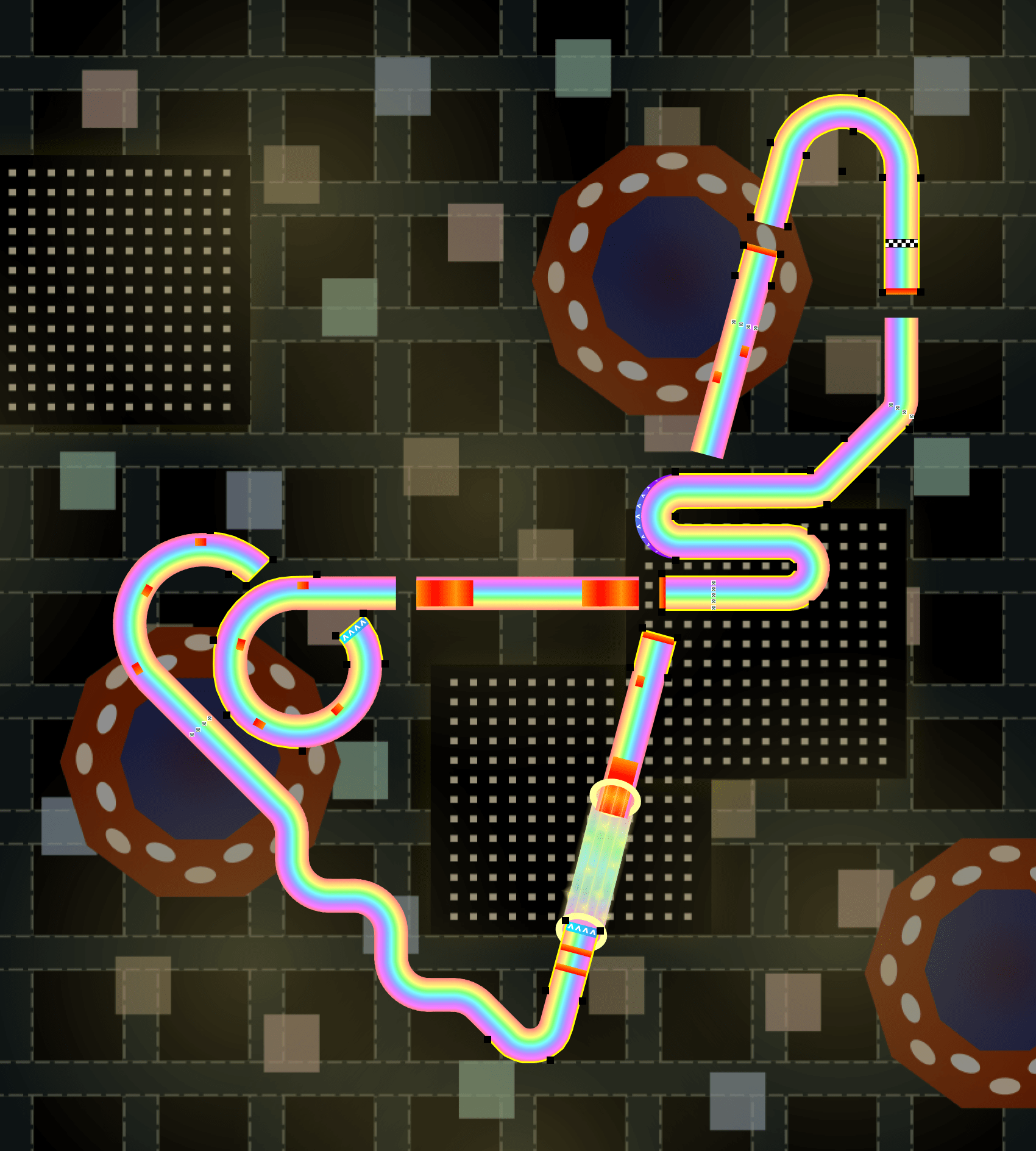 Rainbow Road - Mario Kart PC