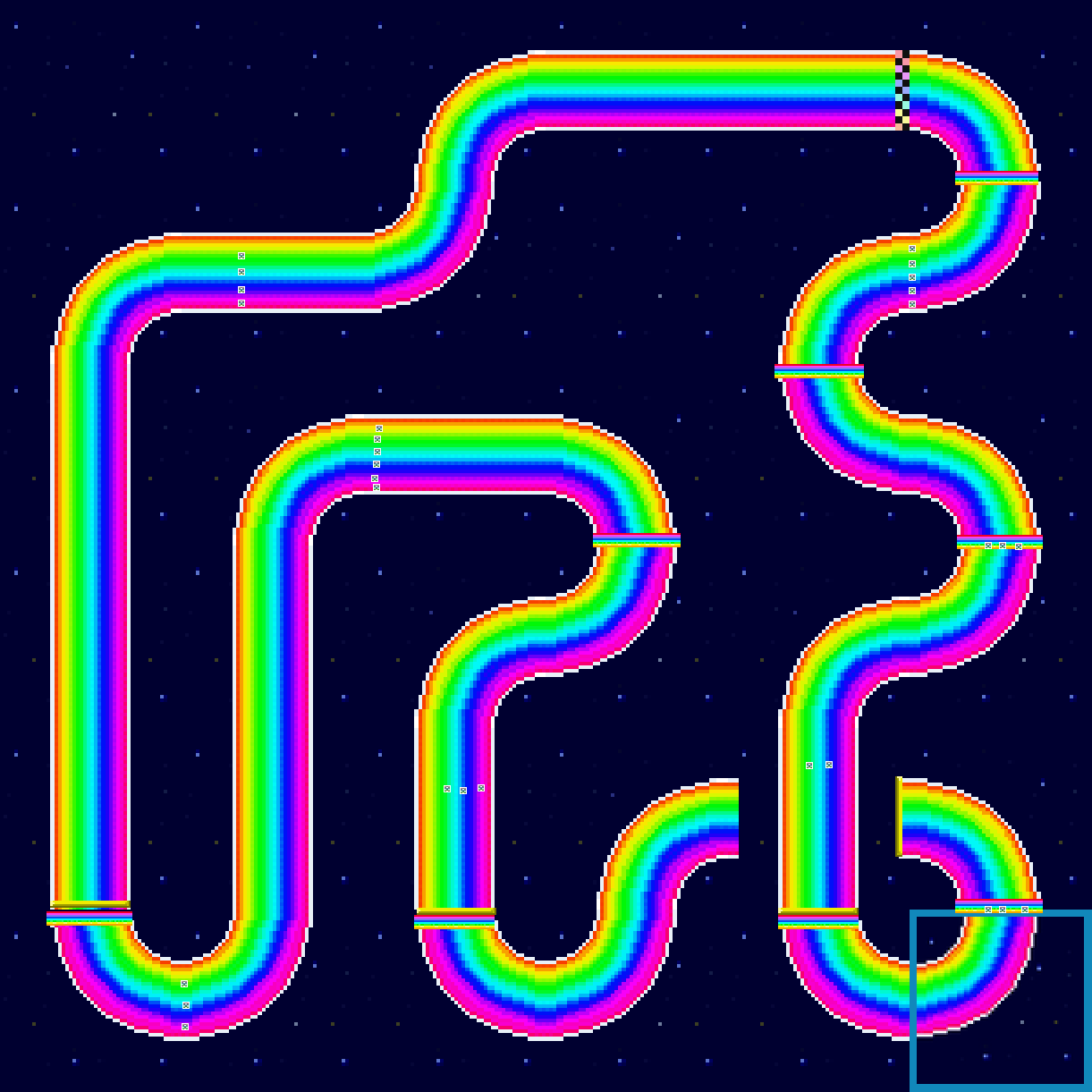 DS Rainbow Road - Mario Kart PC