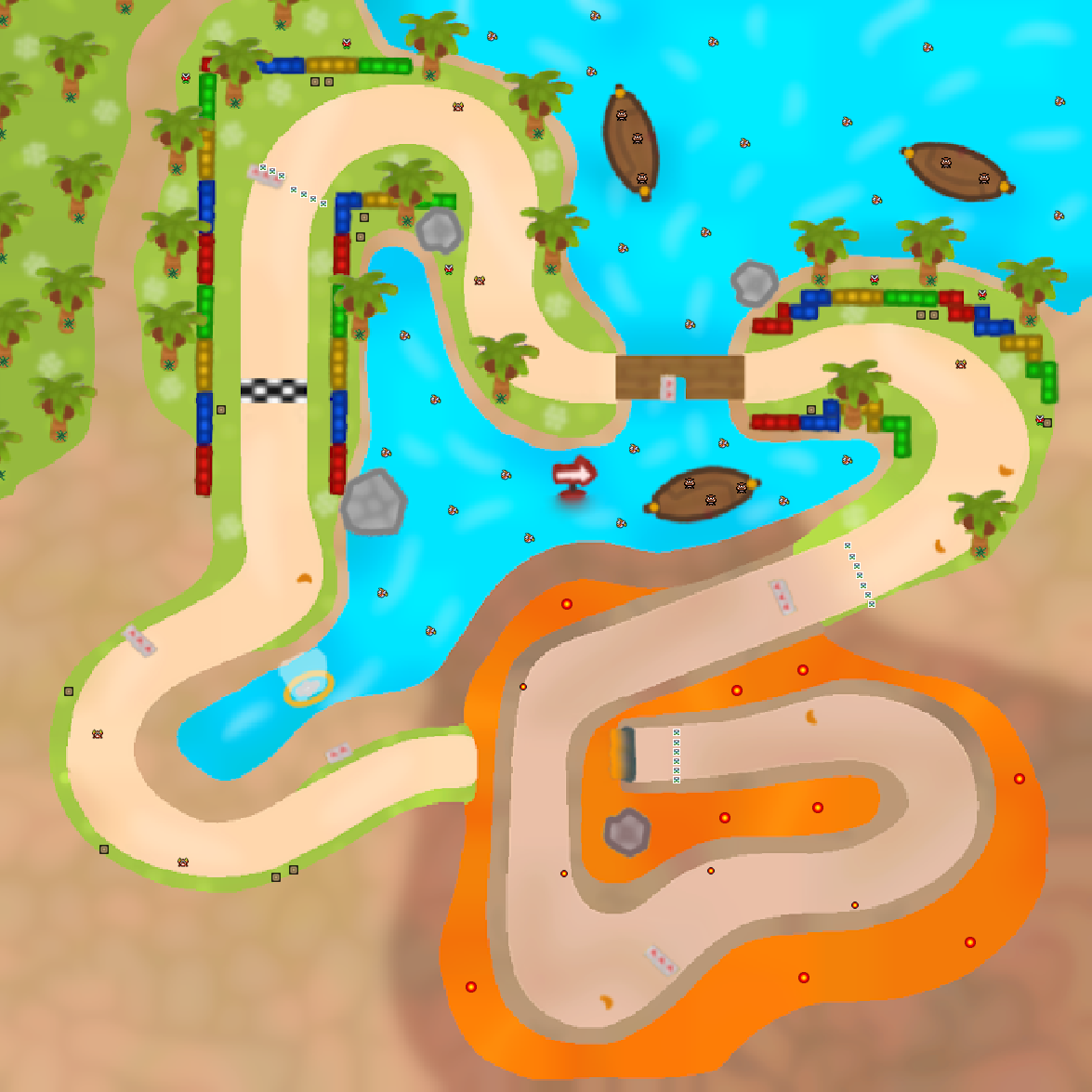 Lakeside Park - Mario Kart PC
