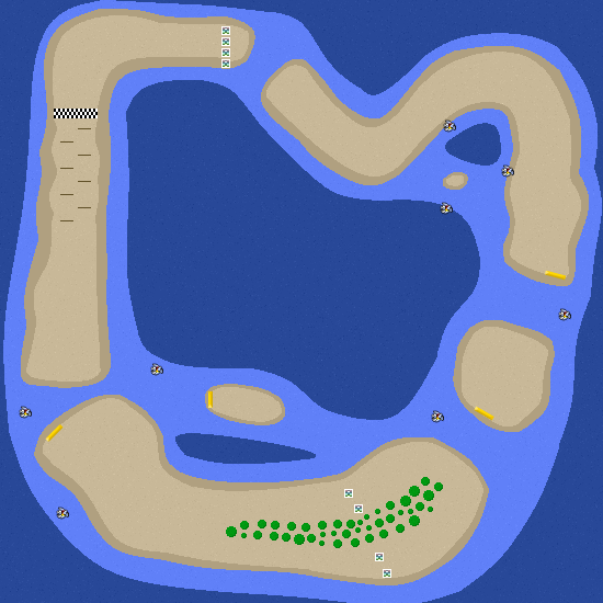 Koopa Beach 1 - Mario Kart PC