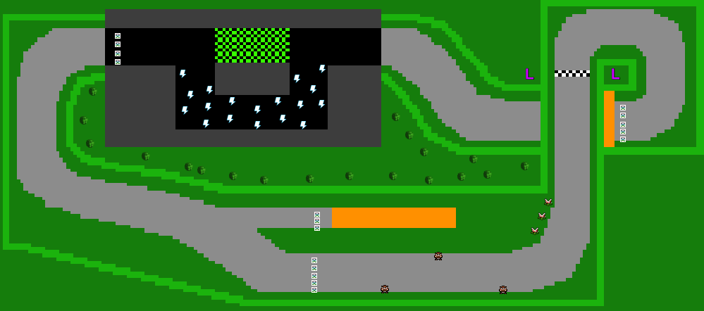 Luigi Lightning Circuit - Mario Kart PC