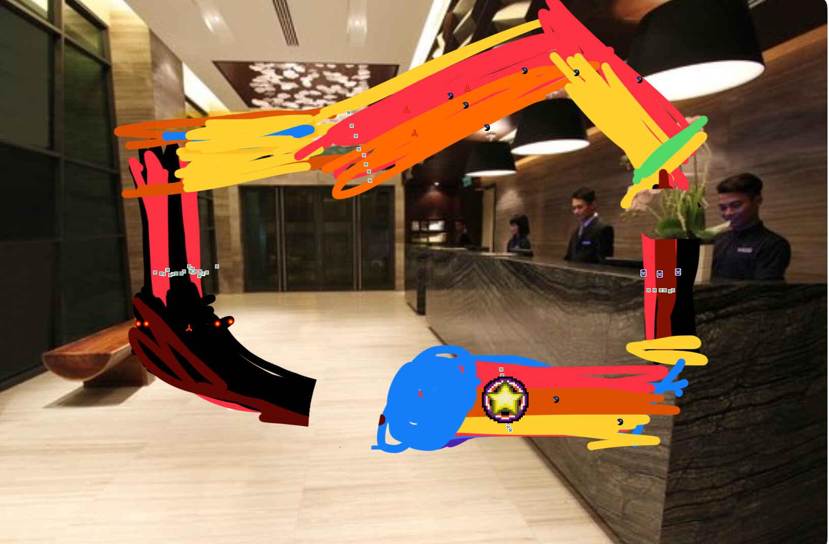 The Burning Hotel Trap - Mario Kart PC