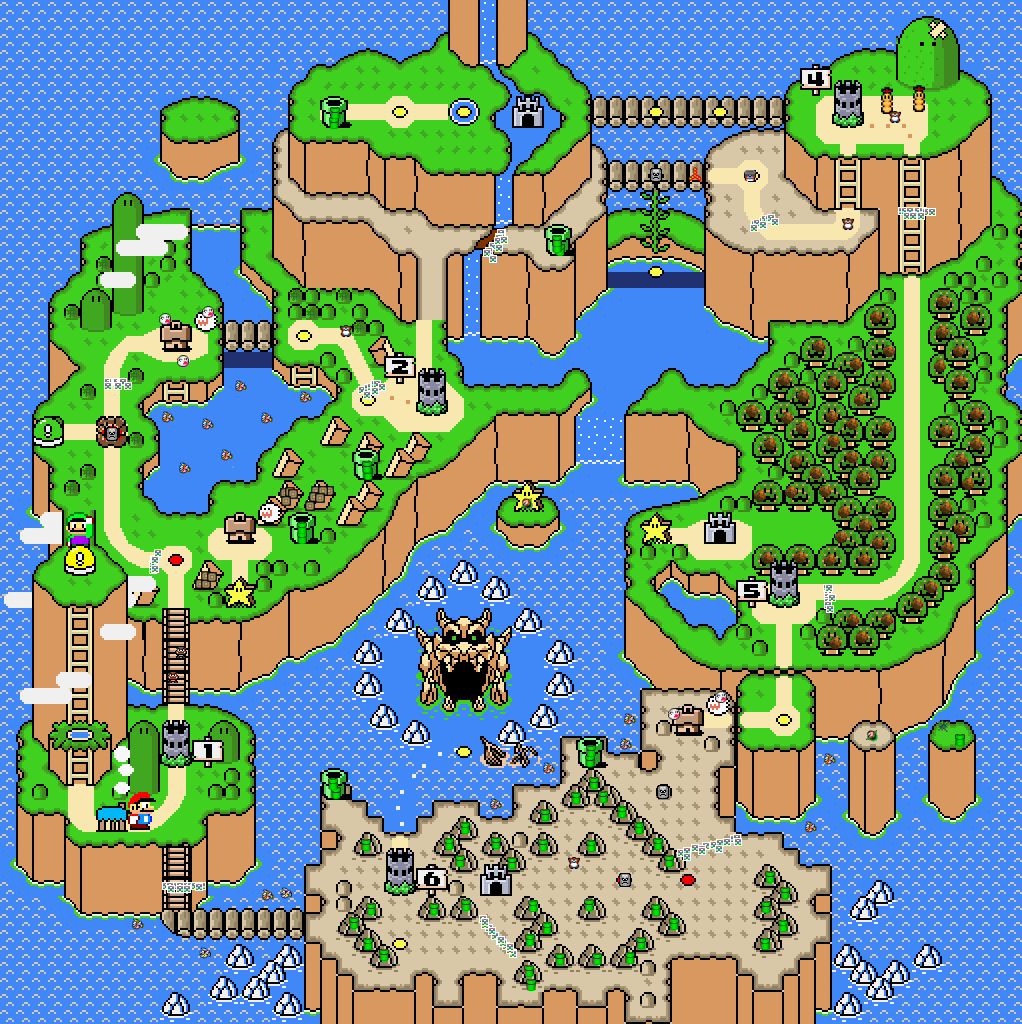 Mario circut HUGE - Mario Kart PC