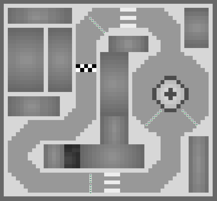 Colorless city - Mario Kart PC
