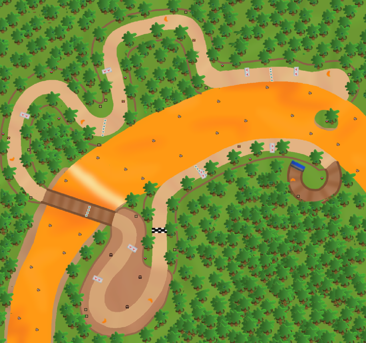 DK's Jungle Parkway - Mario Kart PC