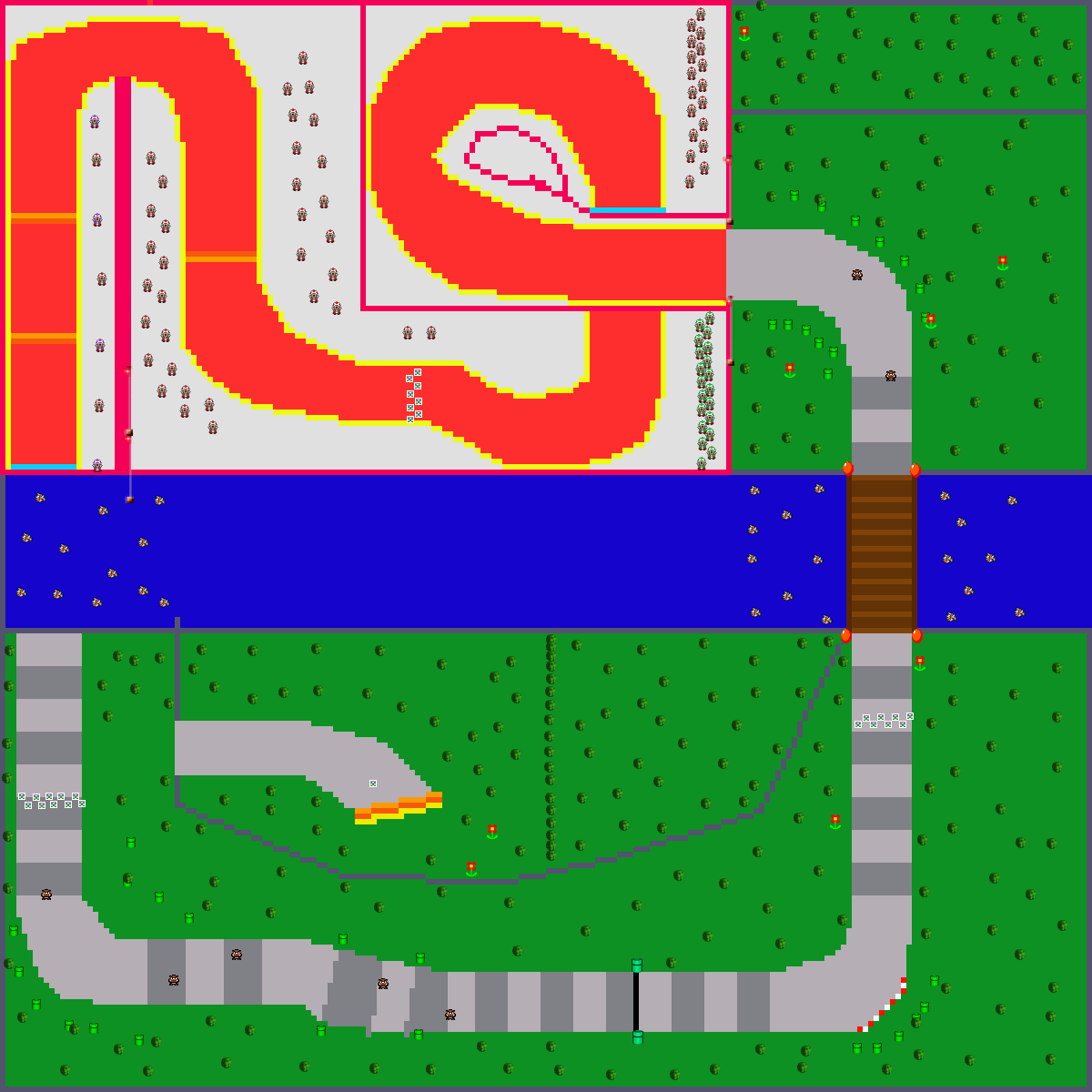 Peach Speedway - Mario Kart PC