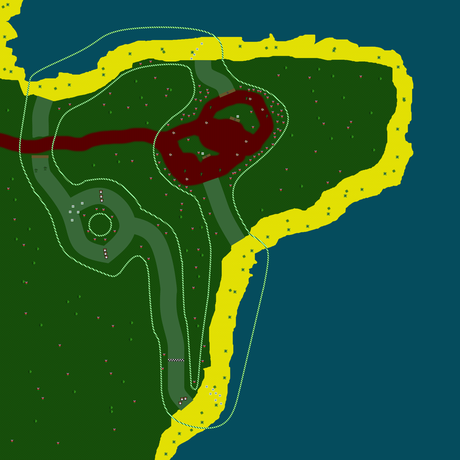 The coast and the mud - Mario Kart PC