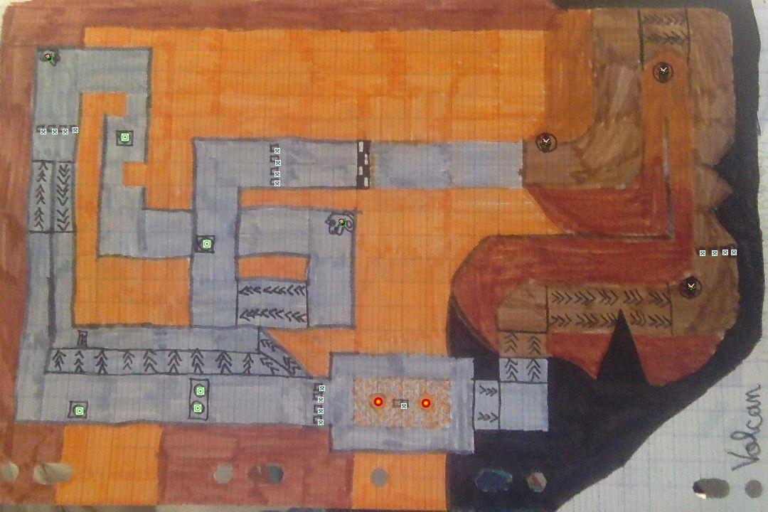 Drapensable's Volcano - Mario Kart PC