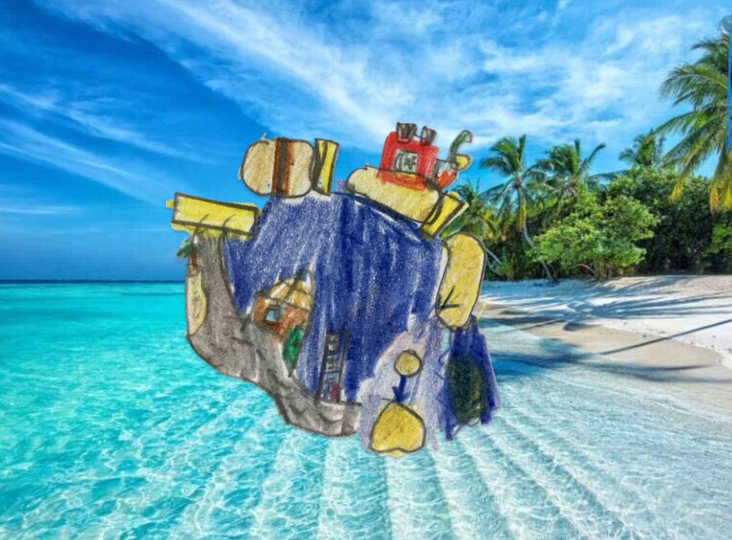 Maldives's Beach - Mario Kart PC