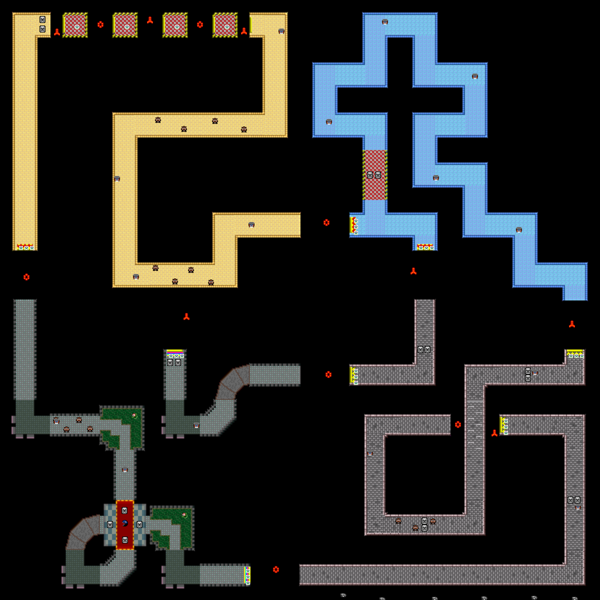 Bowser's Castle - Mario Kart PC