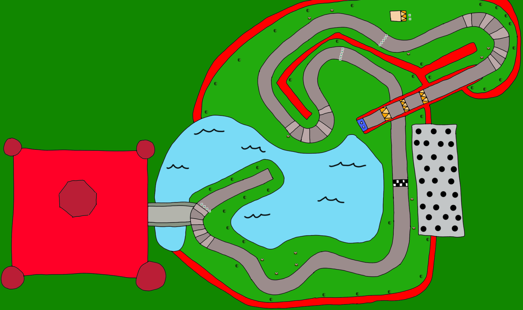 Royal Raceway - Mario Kart PC