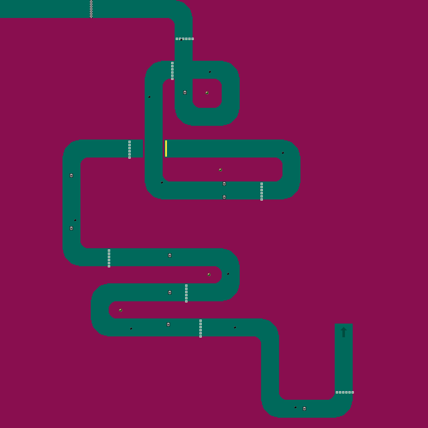 The Crumbling Tower of Pizza - Mario Kart PC