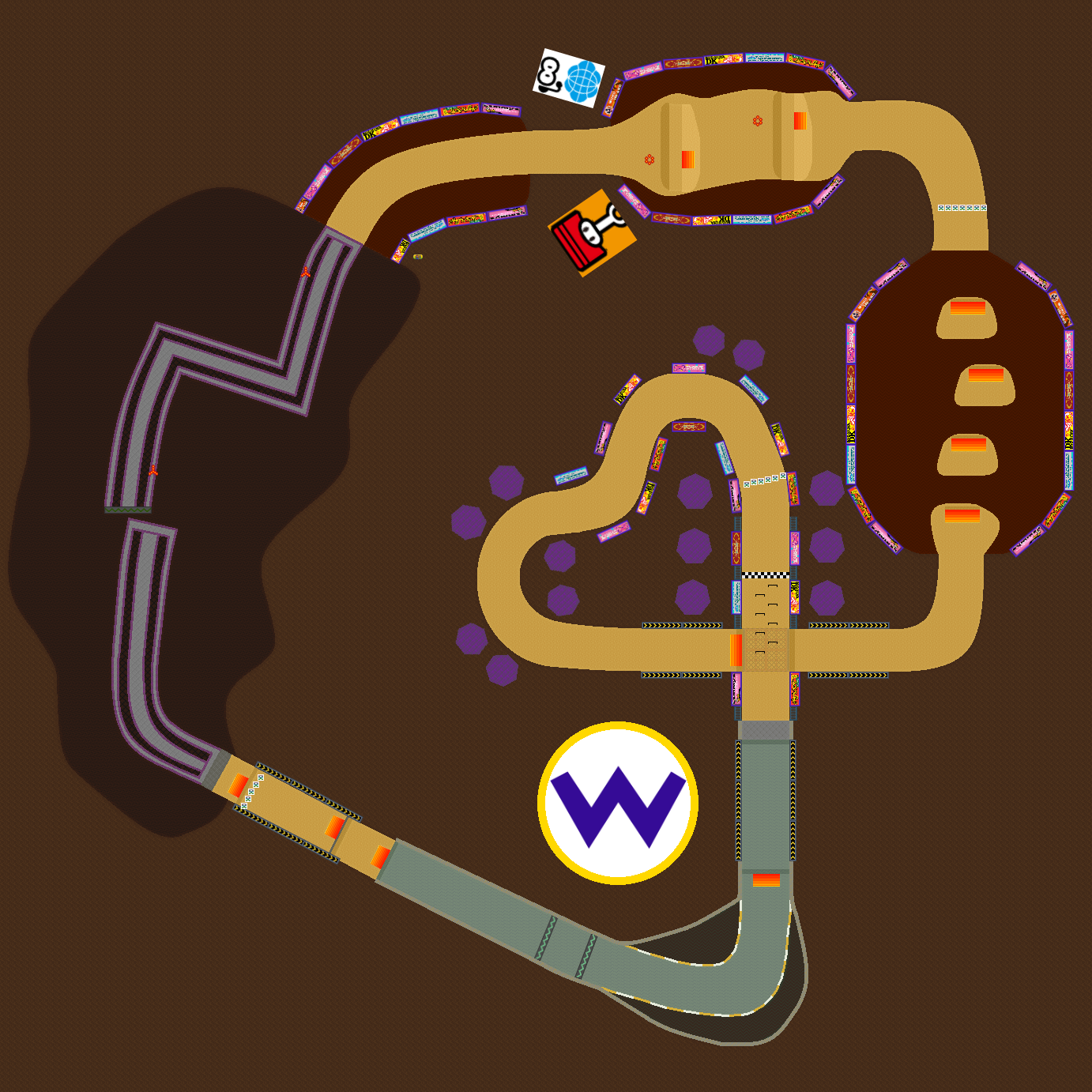 Wario Stadium - Mario Kart PC