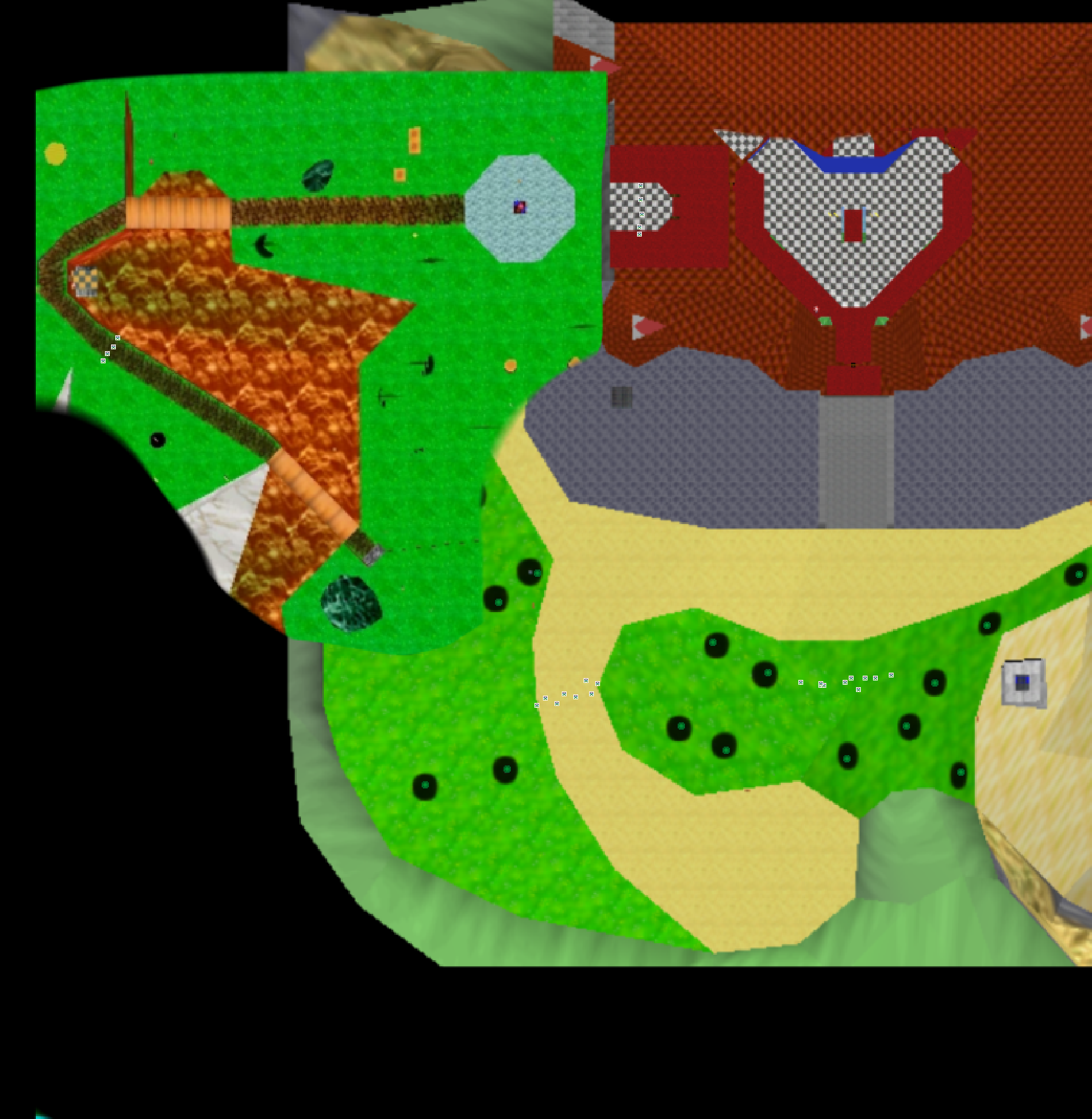 Peach's Castle - Mario Kart PC