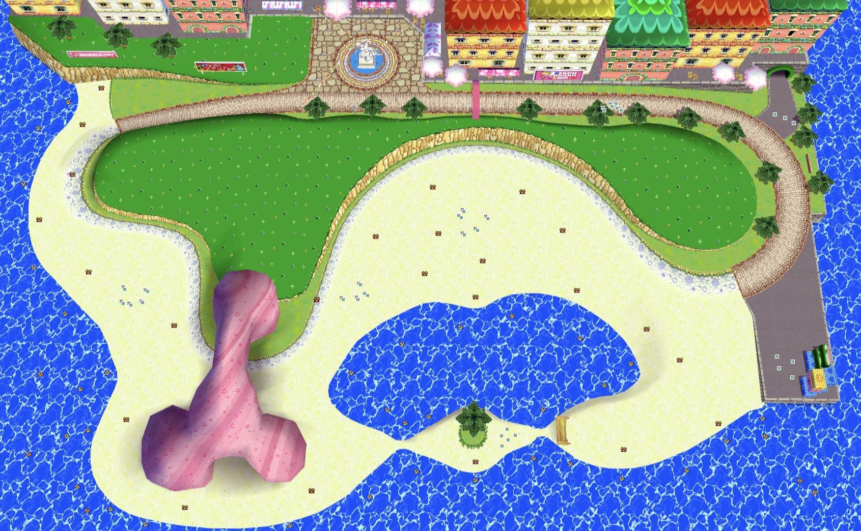 Peach Beach - Mario Kart PC