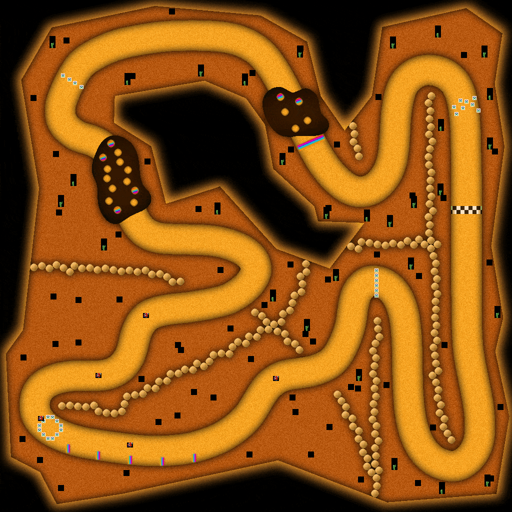 Sunset Wilds - Mario Kart PC