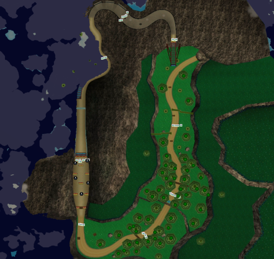 Rock Rock Mountain - Mario Kart PC