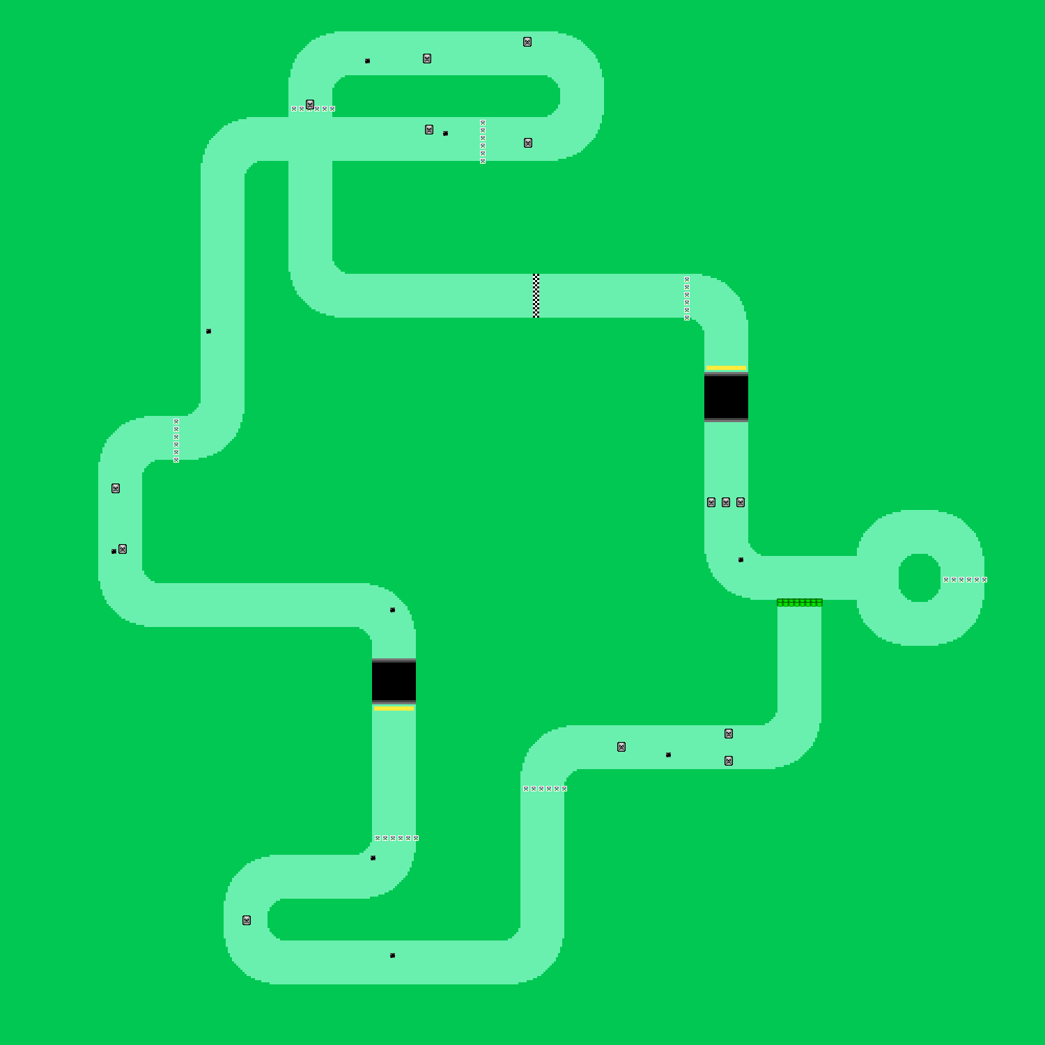 Metropolis Zone - Mario Kart PC