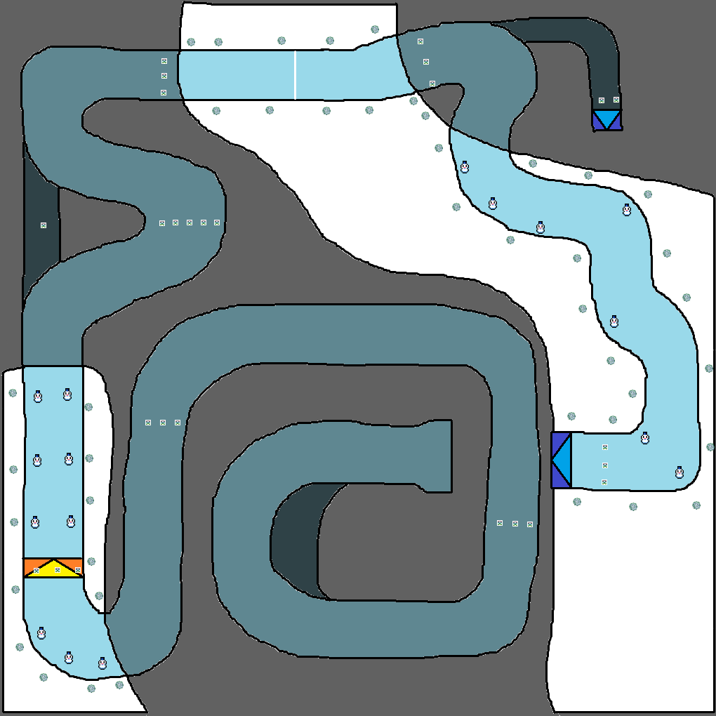 Frozen Freeway - Mario Kart PC