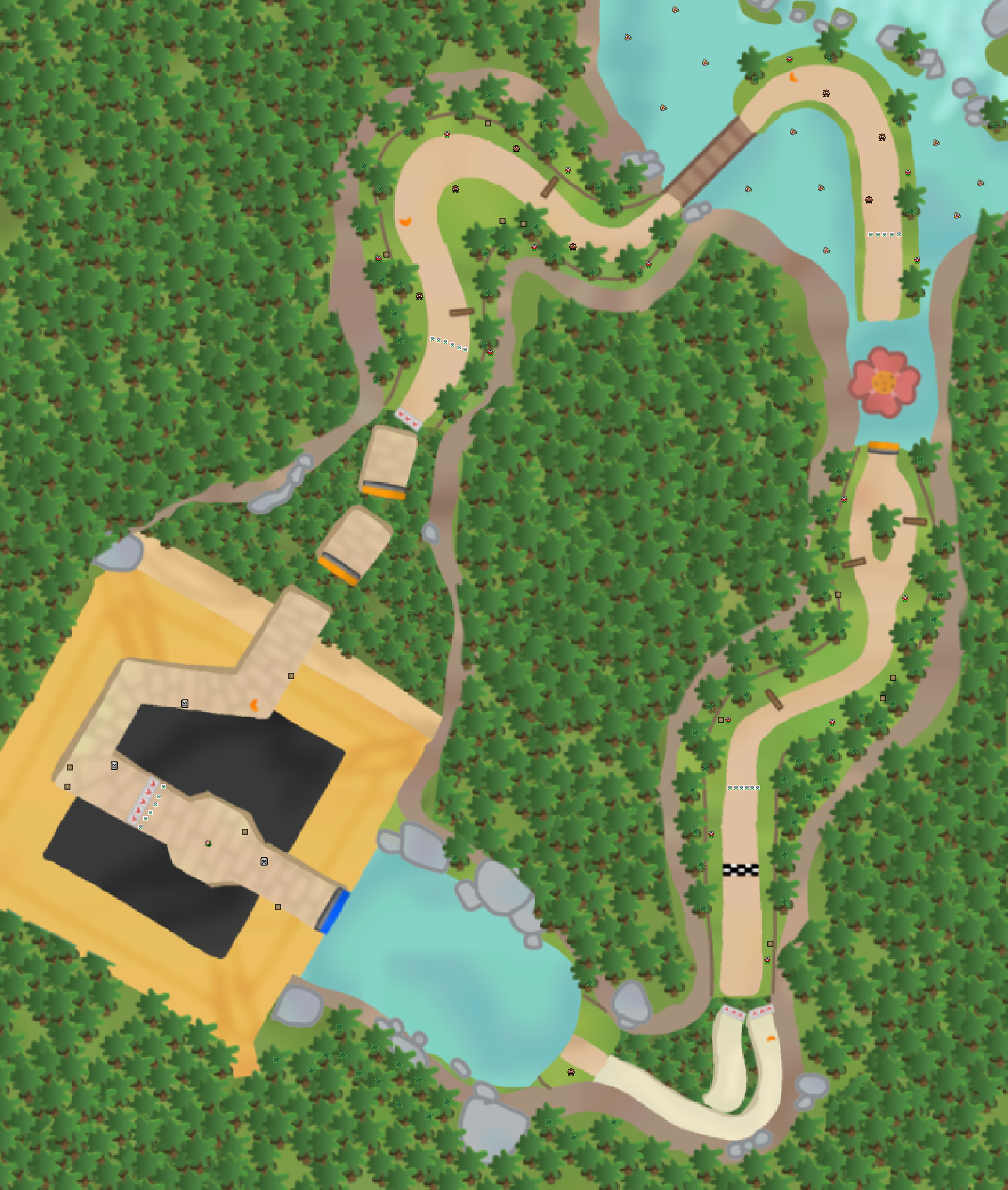 DK Jungle - Mario Kart PC