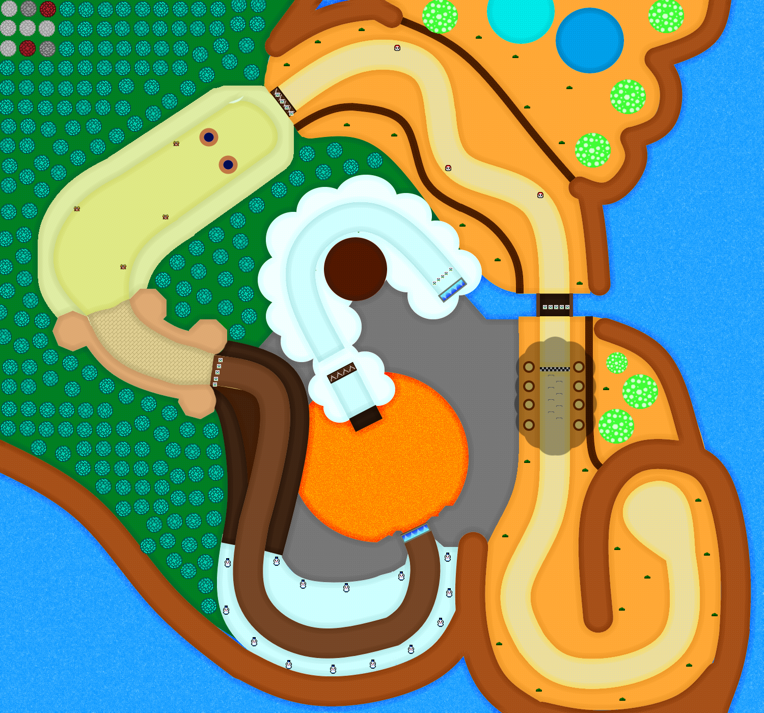 Yoshi's Island - Mario Kart PC