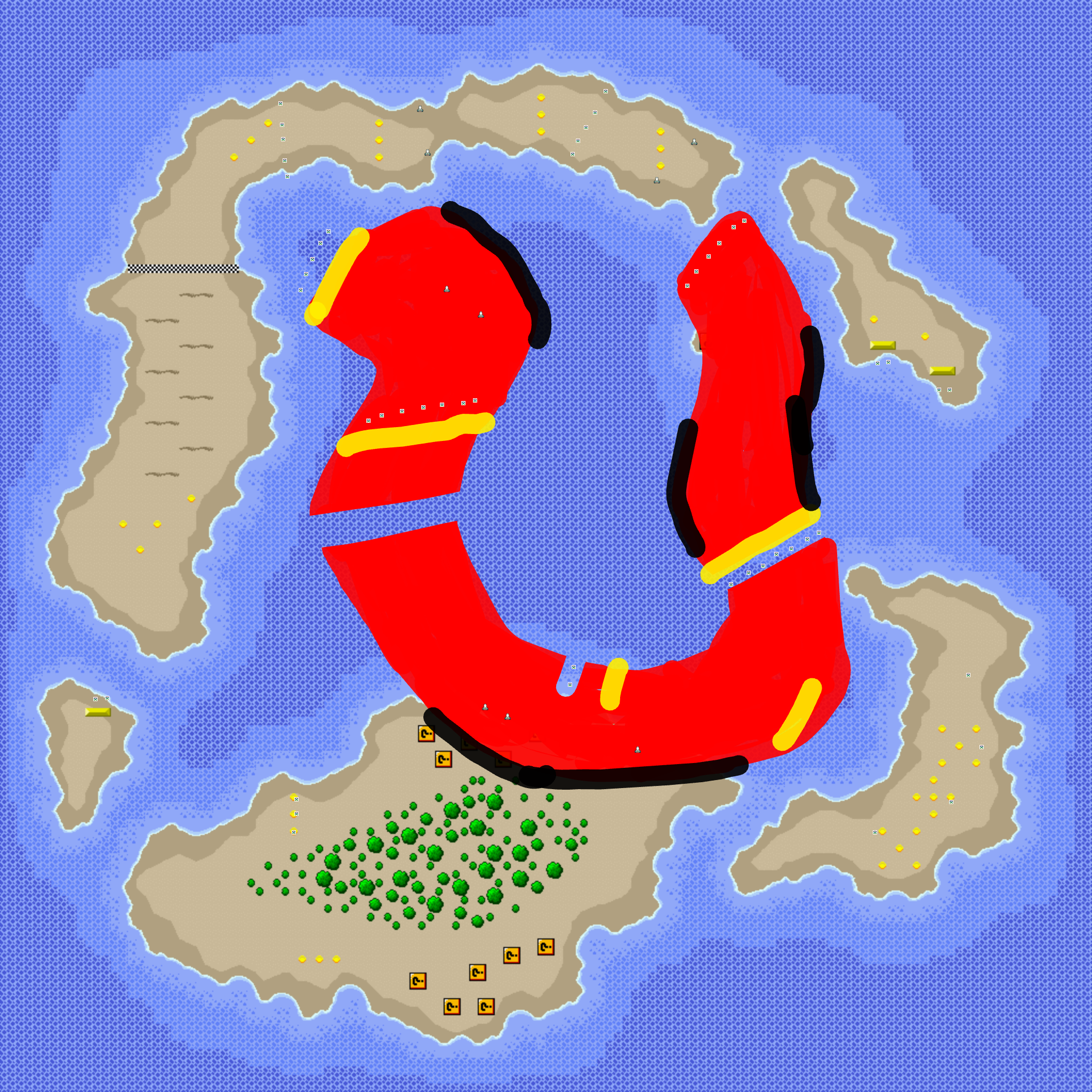 Koopa Beach 1 - Mario Kart PC