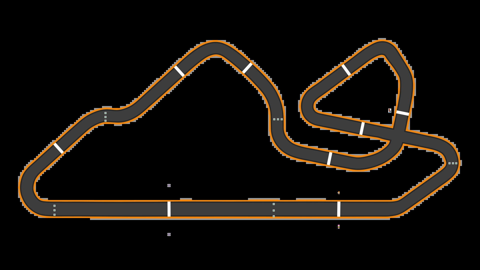 Oran Park Raceway - Grand Prix Track - Mario Kart PC