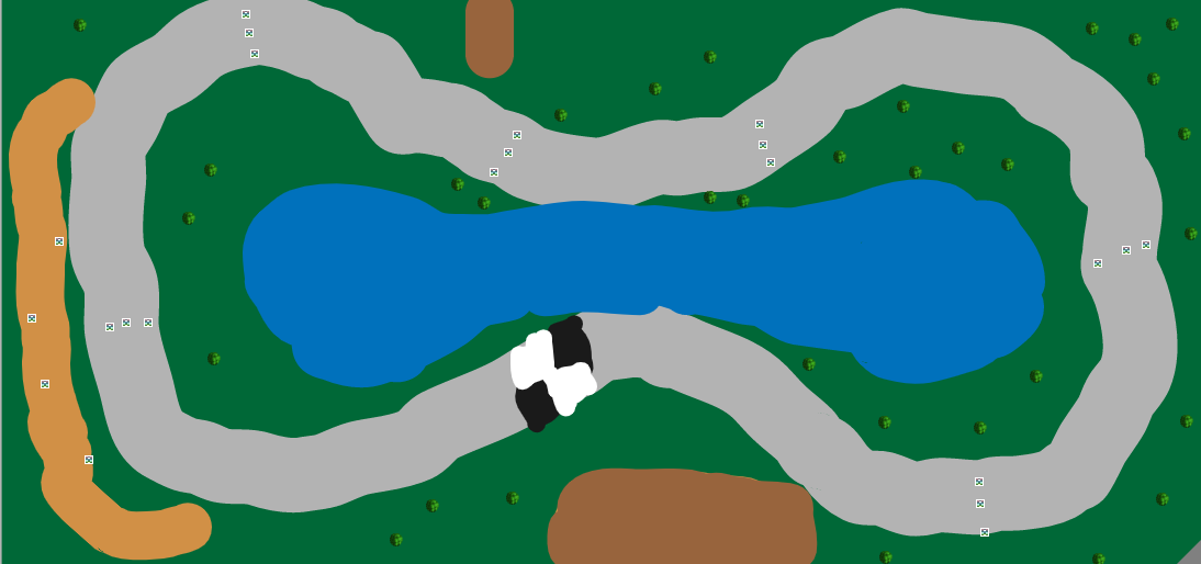 park circuit - Mario Kart PC