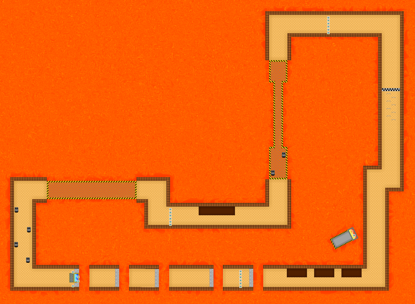 Bowser Castle 1 - Mario Kart PC