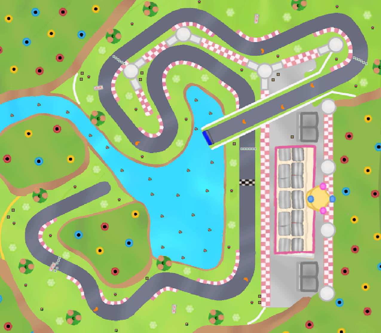 Royal Raceway - Mario Kart PC