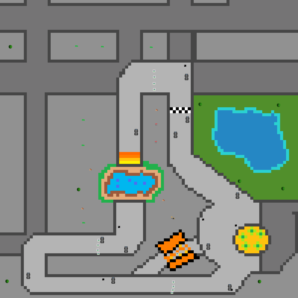 construction chaos - Mario Kart PC