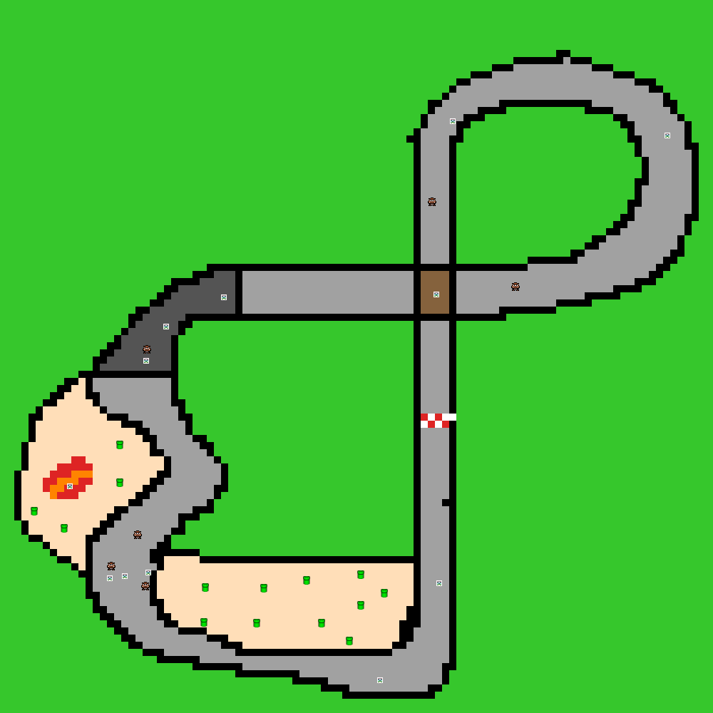 Toad circuit - Mario Kart PC