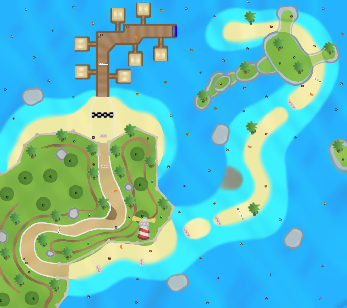 Cheep Cheep Beach - Mario Kart PC