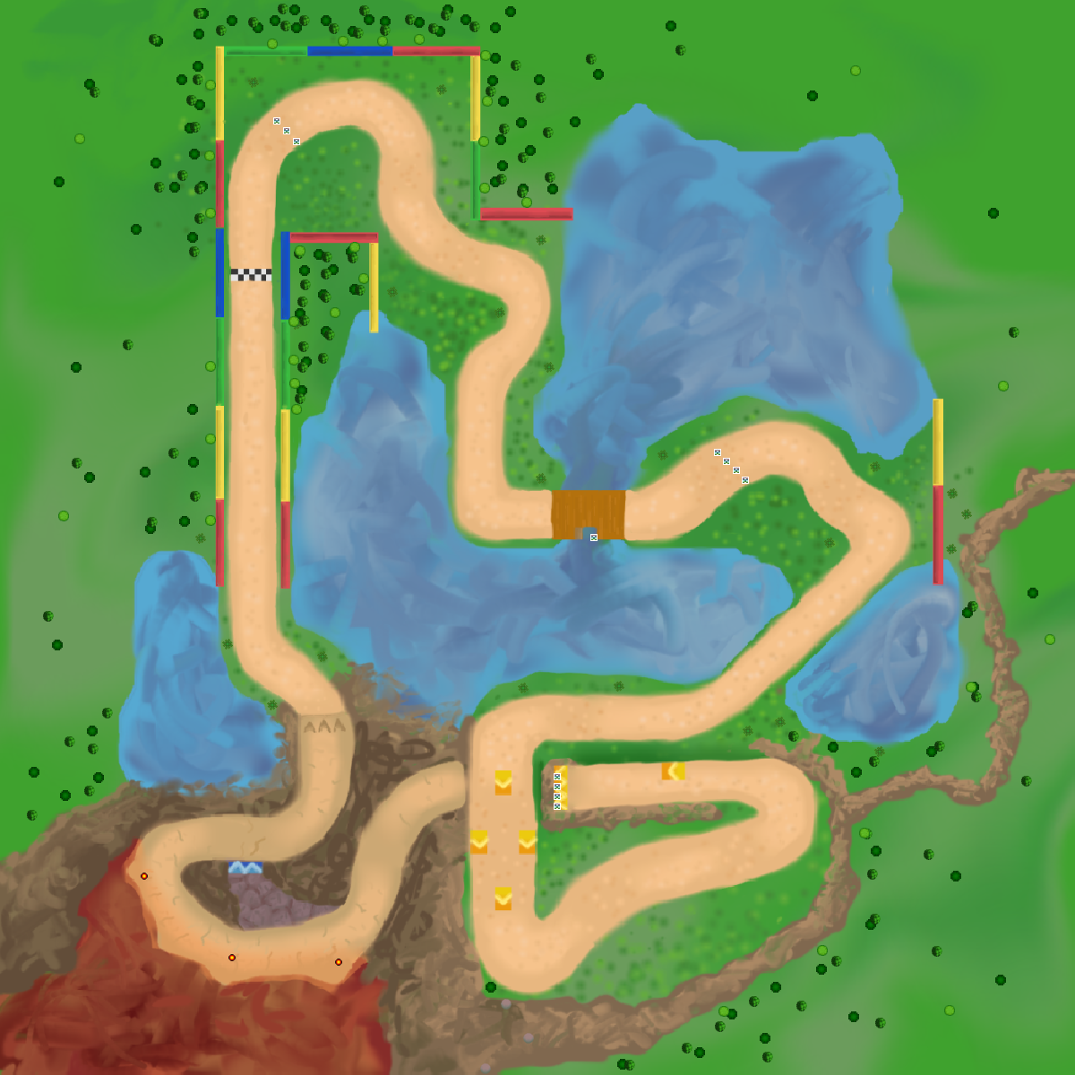 Lakeside Park - Mario Kart PC