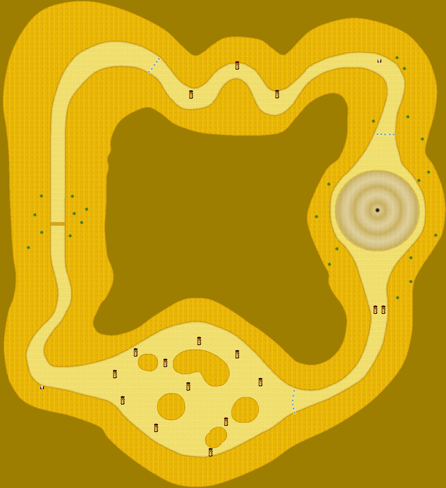 Dry Dry Desert - Mario Kart PC