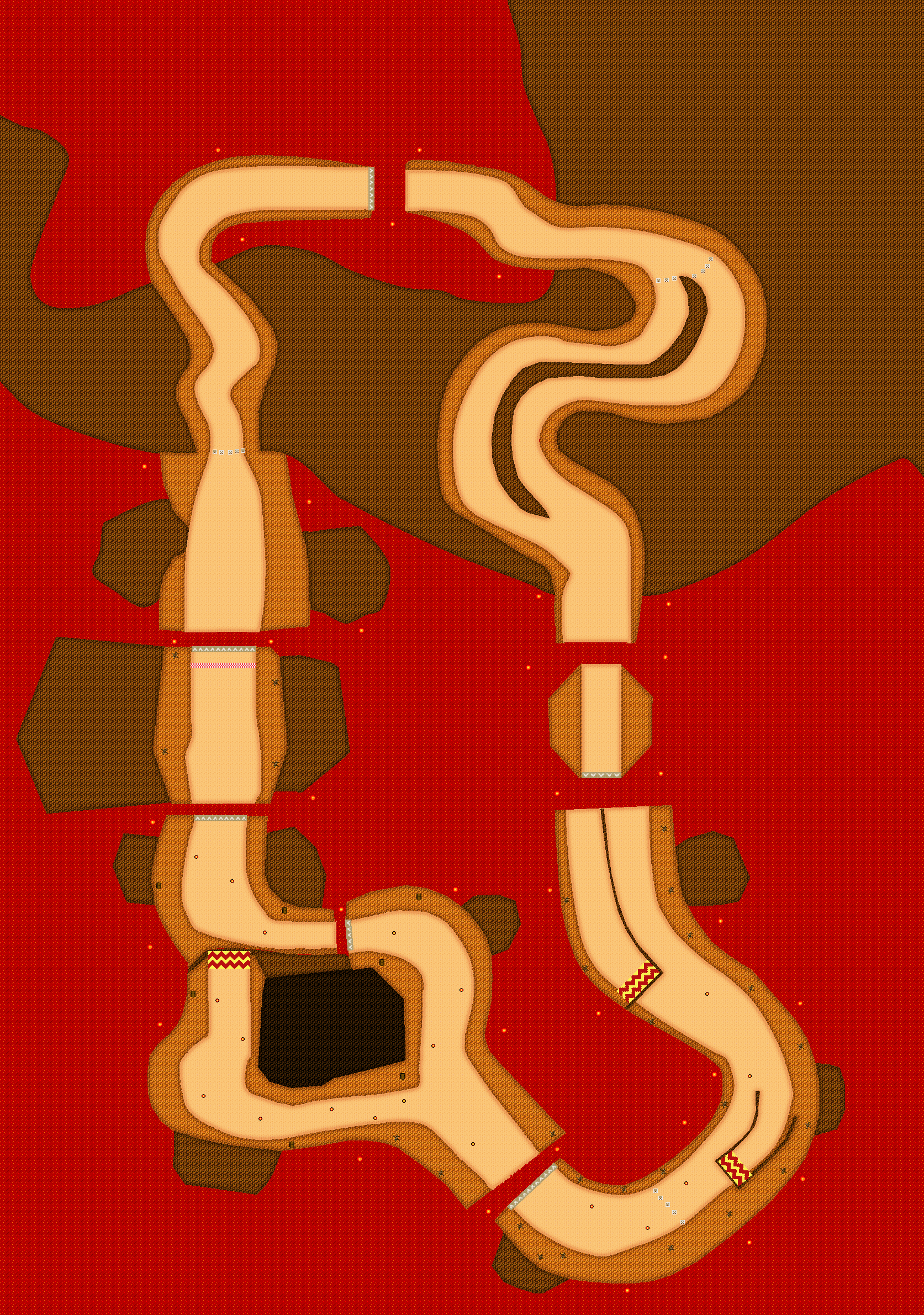 Grumble Volcano - Mario Kart PC