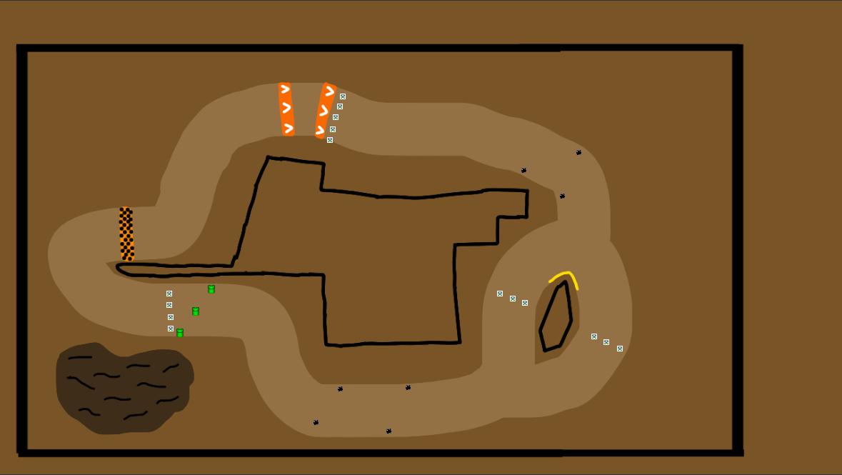 Chocolate World - Mario Kart PC