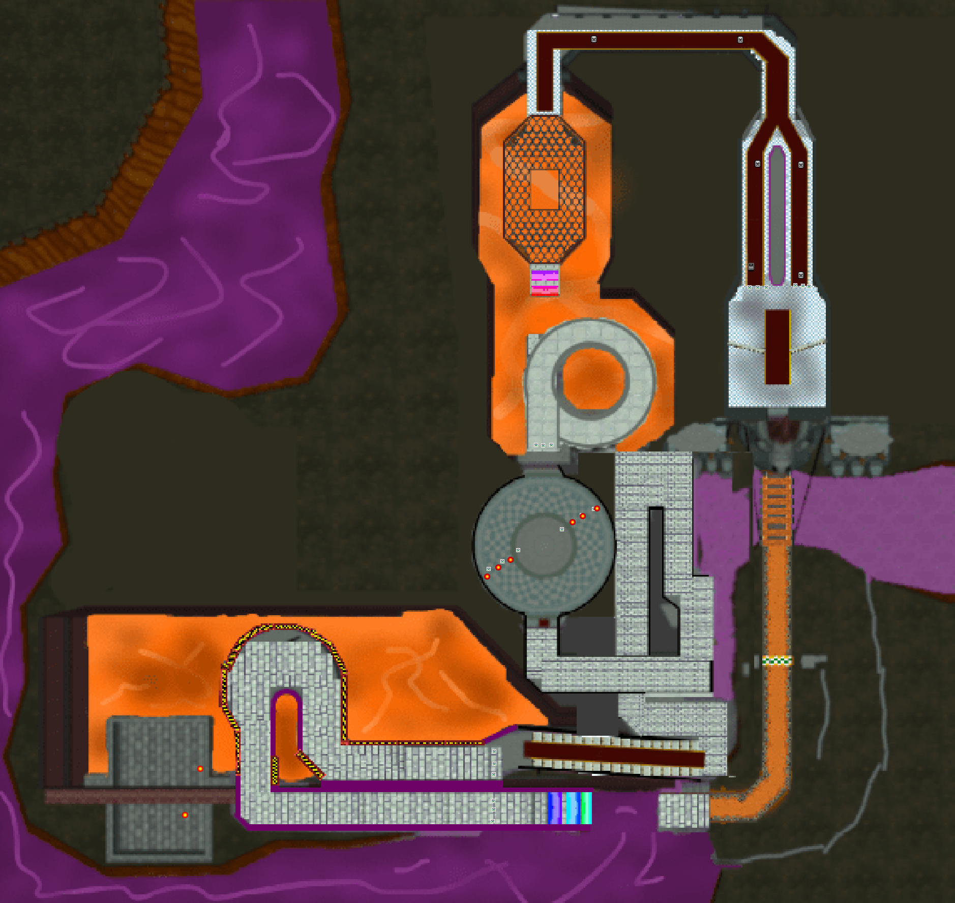 Bowser's Castle - Mario Kart PC