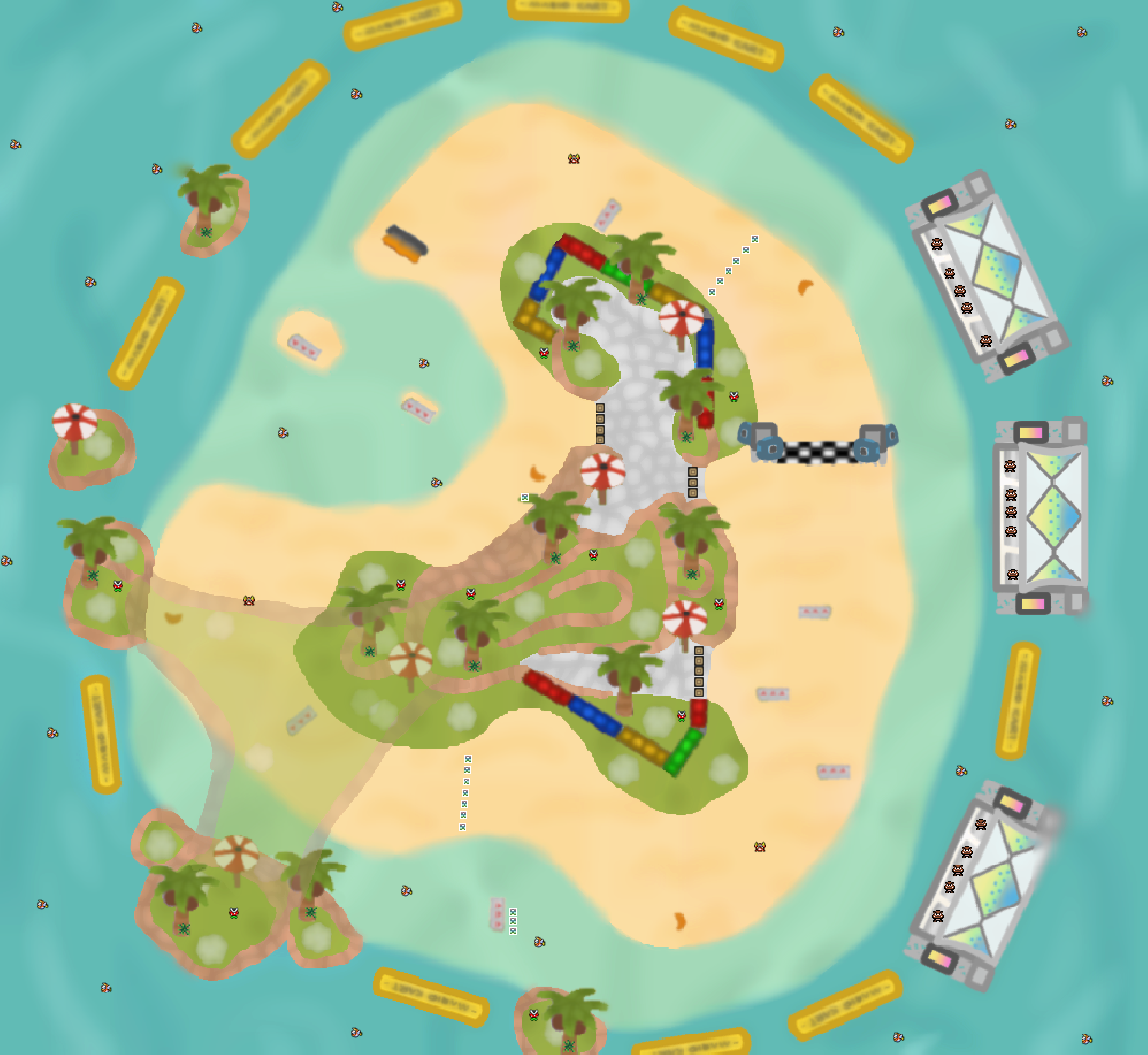 Koopa Beach 2 - Mario Kart PC