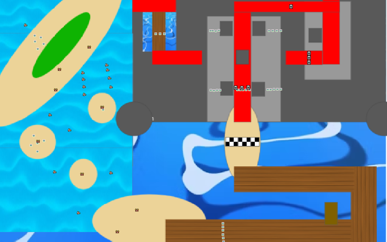 Floating Castle - Mario Kart PC