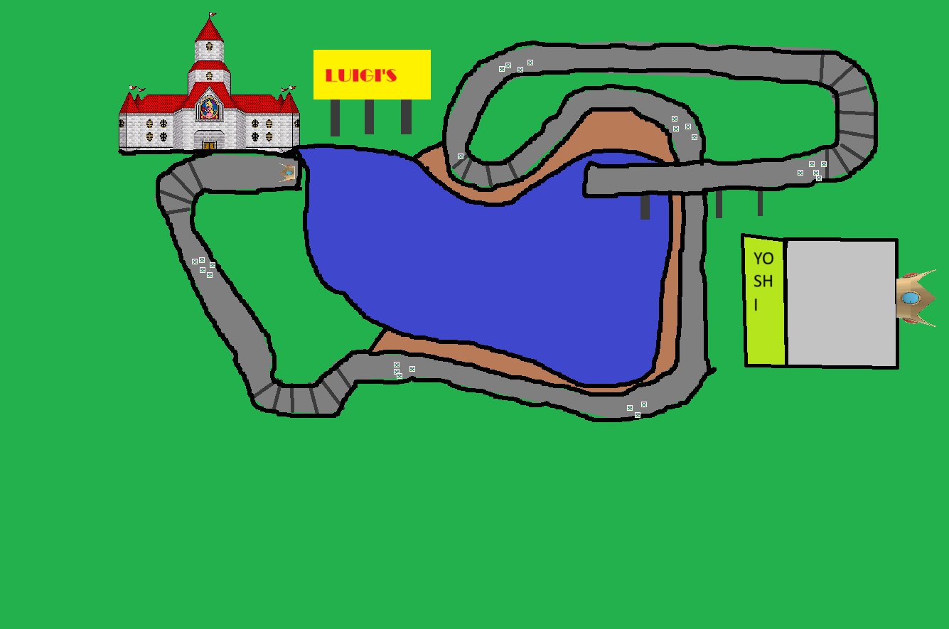 MKPC Royal raceway - Mario Kart PC