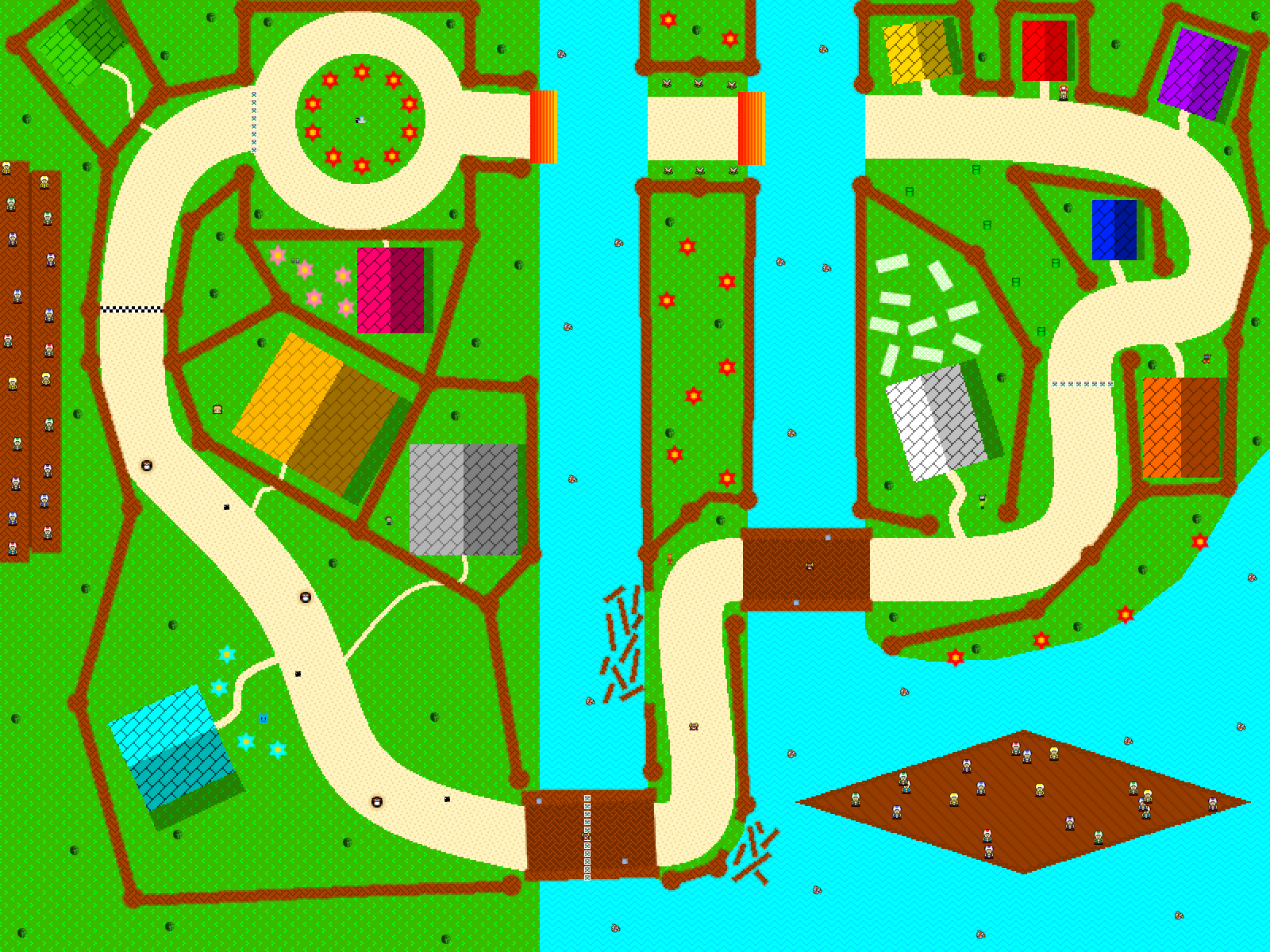 MKPC Town - Mario Kart PC