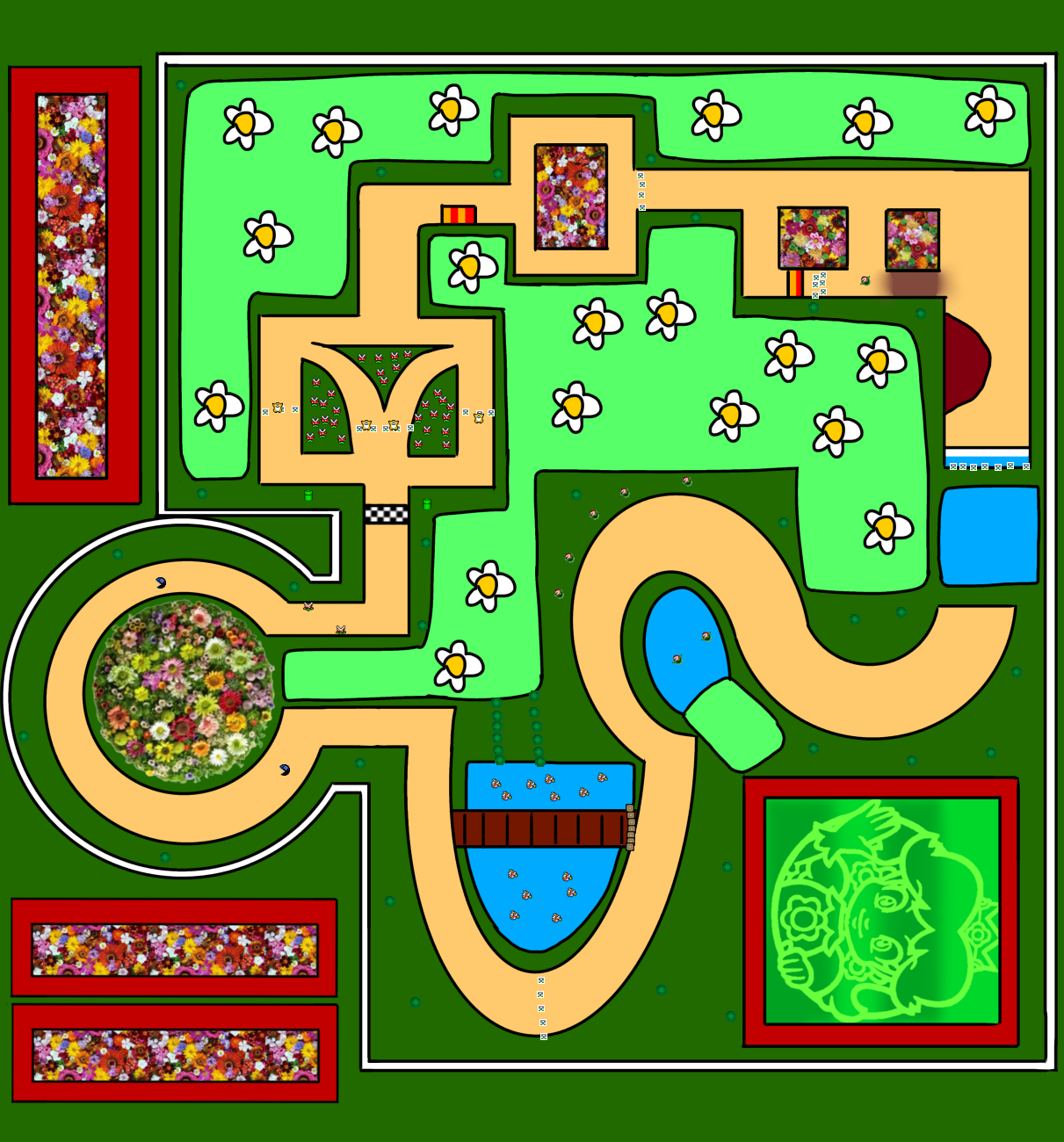 Daisy garden - Mario Kart PC