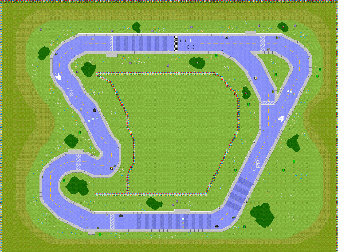 Cartoon Network: Speedway - Big City - Mario Kart PC