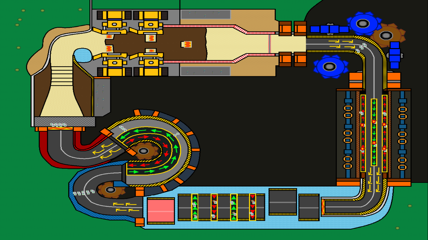 MKX Toads factory - Mario Kart PC