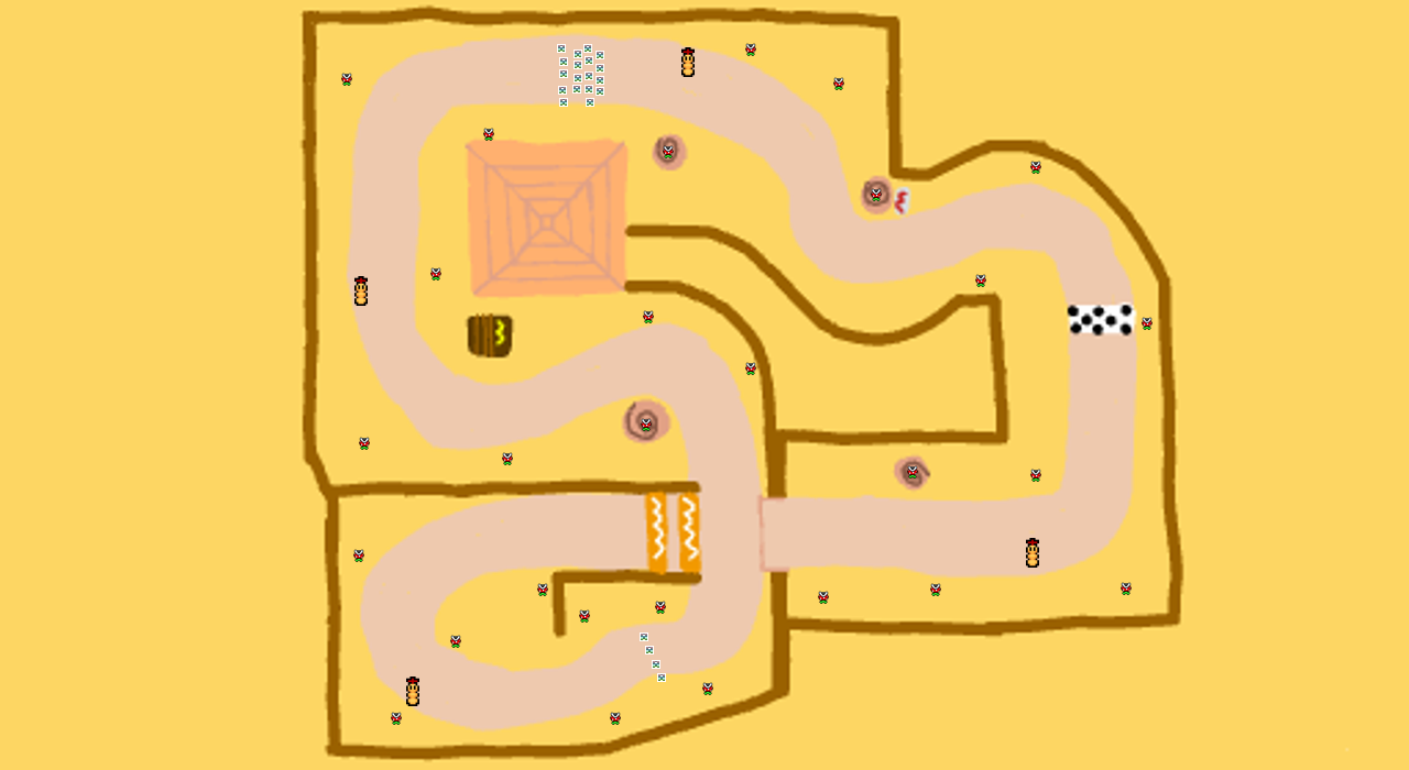 Goliath Desert - Mario Kart PC