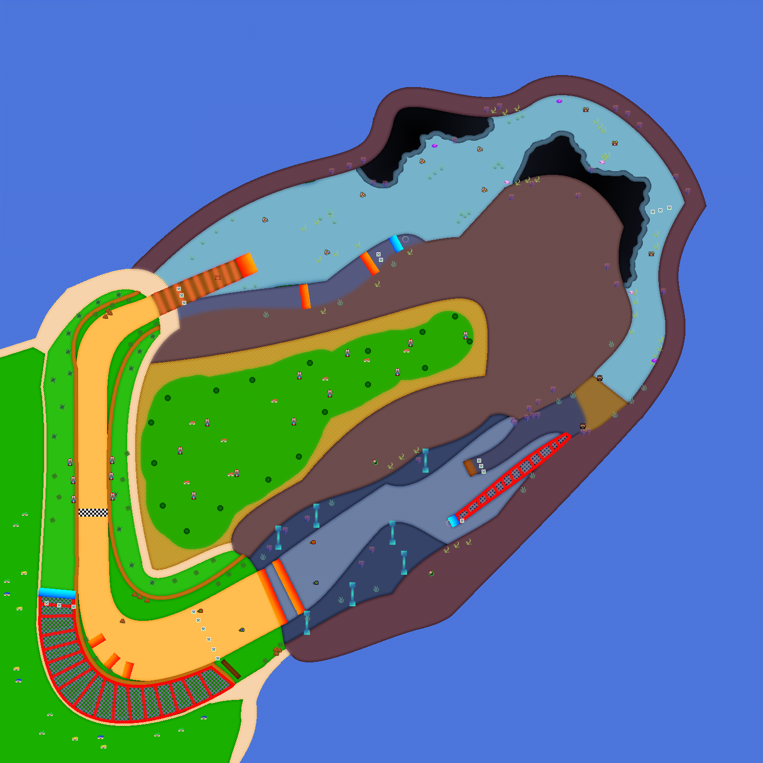 Cheep Cheep Lagoon - Mario Kart PC