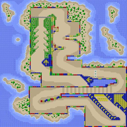 Tropical Beach 2 - Mario Kart PC