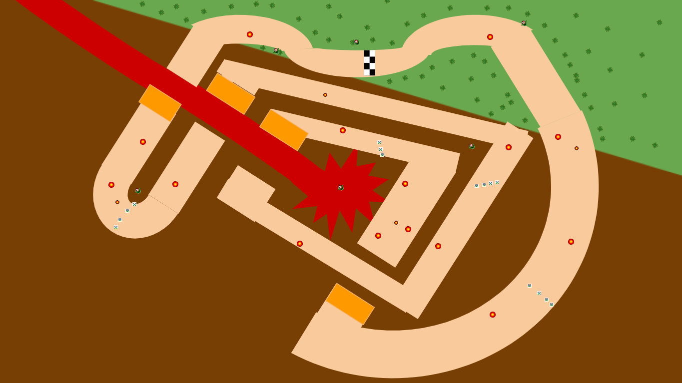 Indonesia Volcano - Mario Kart PC